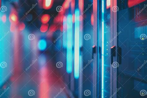 Server Room Data Center Big Data Storage Cloud Computing Technology Stock Image Image Of