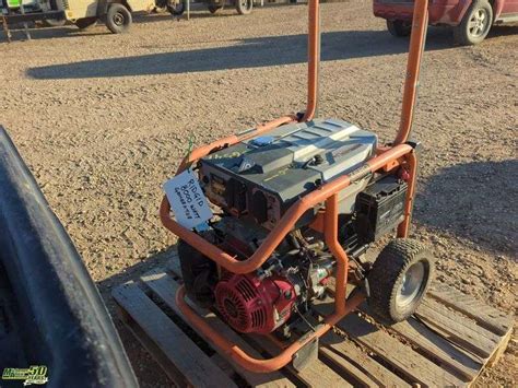 Ridgid 8000 Watt Generator Michener Allen Auctioneering Ltd