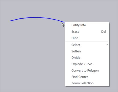 Entity Context Menus SketchUp Help