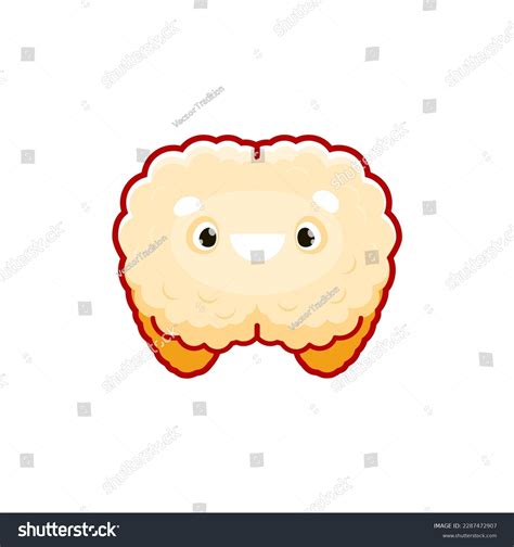 Cartoon Brain Human Body Organ Character Stock Vector Royalty Free Shutterstock