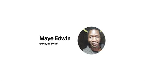 maye edwin software engineer