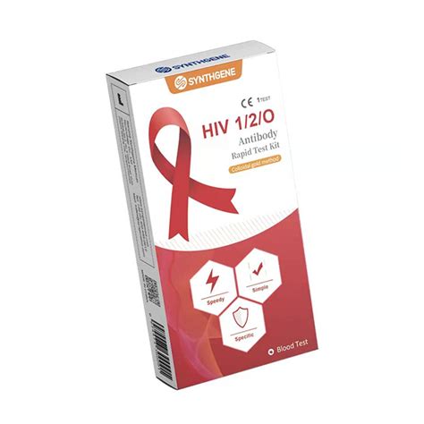 Hiv 12o Antibody Rapid Test Kit Colloidal Gold Method Buy Hiv 12