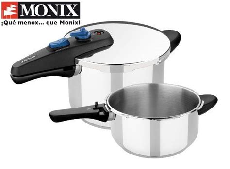 ¡chollo Set Duo De Ollas A Presión Monix Veloce De 4 Y 6 Litros Para Todo Tipo De Cocinas