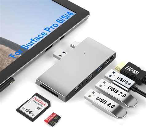 Amazon Com Surface Pro Pro Pro Docking Station Usb Hub With Hdmi Surface Pro