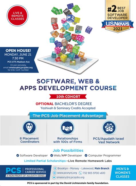 This Monday Pcs Software And Web Development Open House Agudath