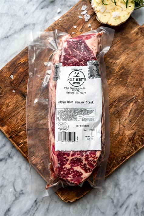 American Wagyu Denver Beef Steak Kosher Holy Wagyu
