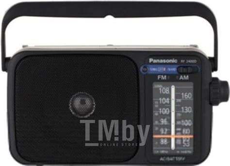 Купить радиоприемник Panasonic RF-2400DEE-K в Минске — TM.by