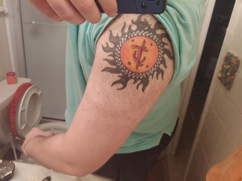 I Got The Mark Of The Slayer Tattooed On My Body Didnt Know How To