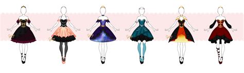 Outfit Auction 149 154 Closed By Ridory On Deviantart