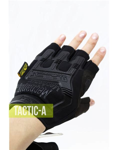 Купить перчатки черные беспалые Mechanix в Украине, Харькове — военторг ...