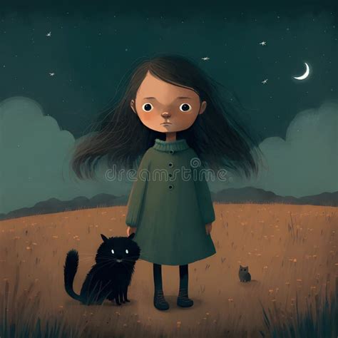 Drawing Of A Grassland Stock Vector Illustration Of Book 281826497