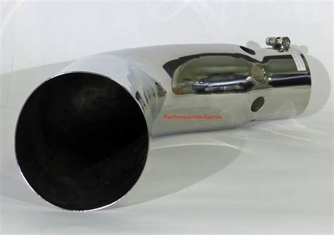 Stainless Steel Diesel Exhaust Tip Fits Duramax Vented Turn Out 4