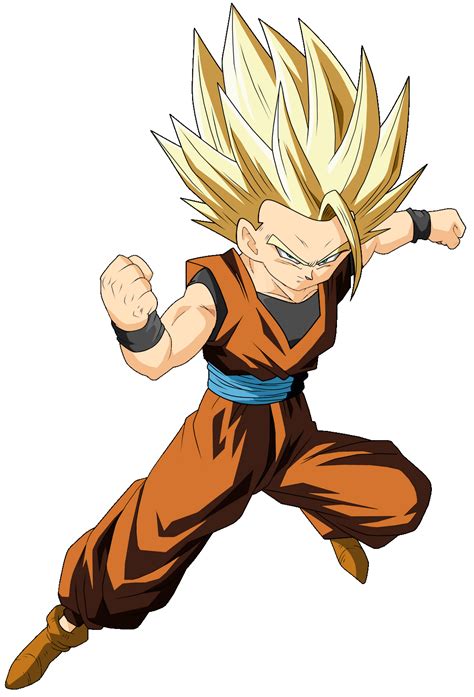 Ssj2 Teen Goten By Majorleaguegamintrap On Deviantart