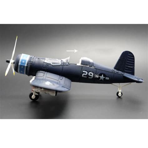 Mippos 148 Scale Wwii F4u Aircraft Assembly Model Kit For Adult And