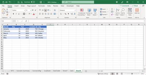 How To Delete Or Remove A Table In Microsoft Excel