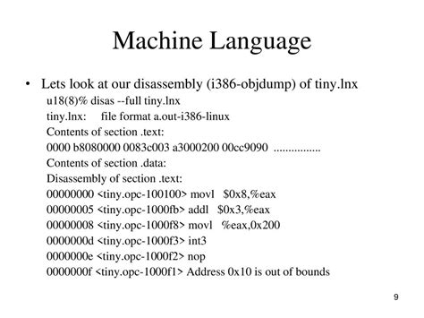 Assembly Language Programming V In Line Assembly Code Ppt Download