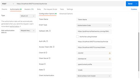 Asp Net Core Identity Server 4 Getting Invalid Client Error In