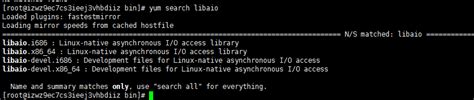 Centos Mysql Libaio So Loading Shared Libraries Libaio So Csdn