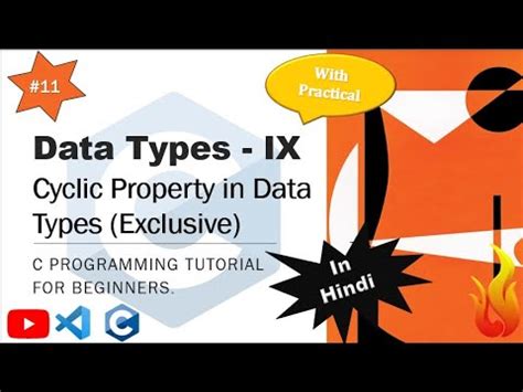Cyclic Property Of Data Type In C Programming C Programming Course