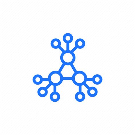 Blockchain Data Network Node Icon Download On Iconfinder