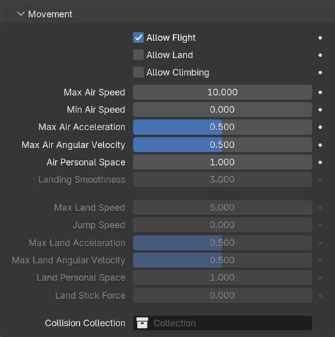 Boids Blender 50 Manual