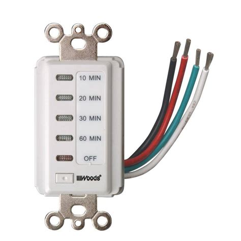 Woods 10 20 30 60 Minute Digital Countdown Timer White 59008 The