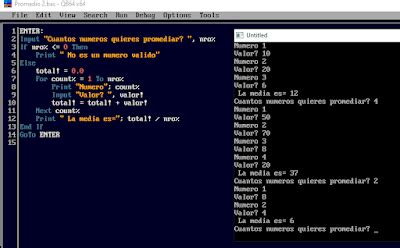 Calcular el promedio de x Números Programación Tecnologías y Estructuras