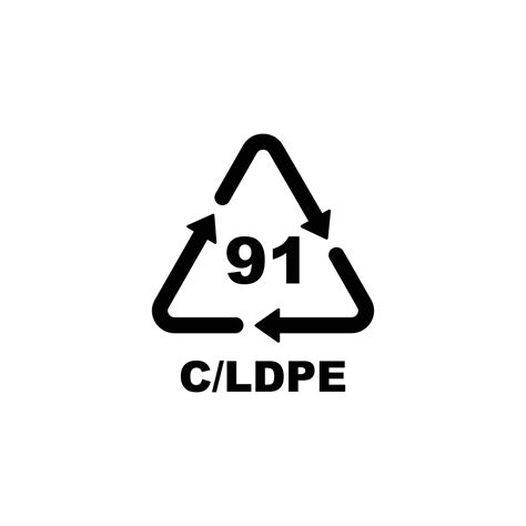 Plastic Recycling Code Symbol C Ldpe Recycling Symbol For Plastic