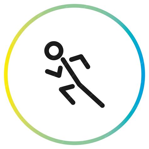Premium Vector Runner Icon Vector