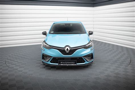 Front Splitter V 2 Renault Clio R S Line Mk5 Our Offer Renault