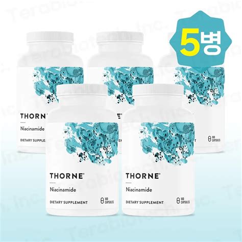 쏜리서치 나이아신아마이드 나이아신아미드 180캡슐 5병nia5 상품 상세 크로켓