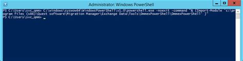 Configuring Migration Using Powershell Microsoft Platform Management Blogs Quest Community