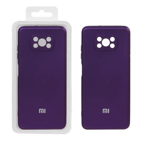 قاب سیلیکونی Highcopy مدل Xiaomi Poco X3 X3 Pro X3 Nfc بنفش پک
