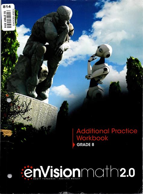 Envision Math 2 0 G8 Additional Practice Workbook Aloha Braille And Company