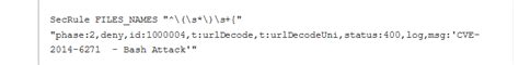 Mitigating The Remote Code Execution In Bash Network