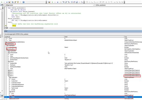 Gelöst Ilogicvba Über Eine Regel Den Wert Einer Zelle In Einer Ipart