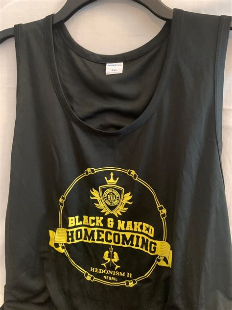 Black And Naked Homecoming Unisex Tank Black Black Naturists Association