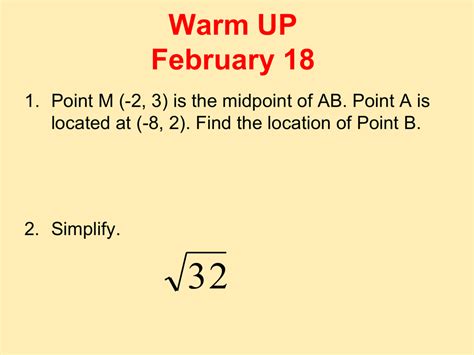 Partitioning A Line Segment Notes