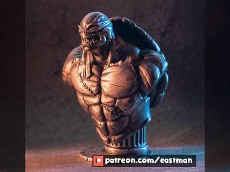 Tmnt Bust Stl By Eastman Download Free Stl Model