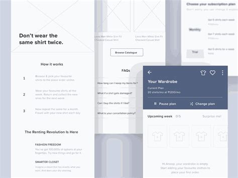 Wireframe Examples That Will Stir Your Creative Juices Noupe Online