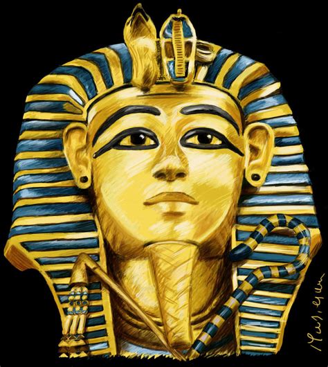 King Tutankhamon By Musiriam On Deviantart