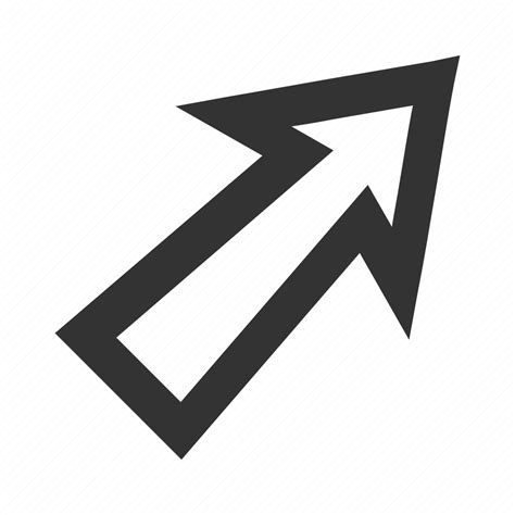 Arrow Cursor Direction Export Move Out Navigation Right Up Icon Download On Iconfinder