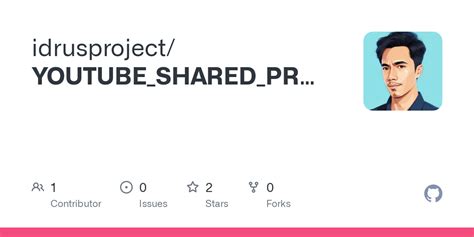 GitHub Idrusproject YOUTUBE SHARED PROGRAM