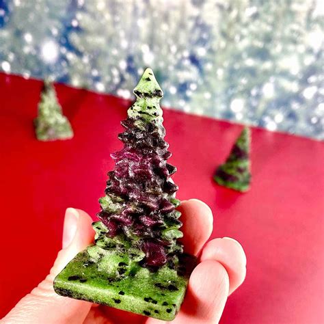 Uv Reactive Glowing Ruby Zoisite Tree The Crystal Apothecary Co