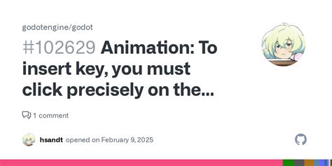 Animation To Insert Key You Must Click Precisely On The Key Icon