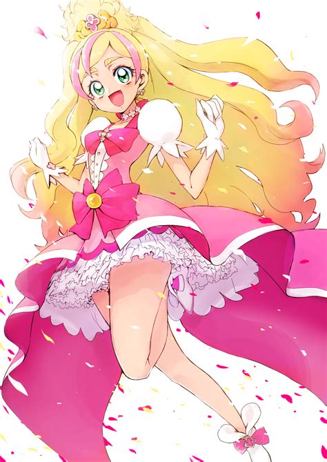 Haruno Haruka And Cure Flora Precure And 1 More Drawn By Tsunemiaosa