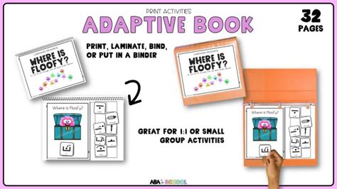 Receptive Prepositions Activities Aba In School