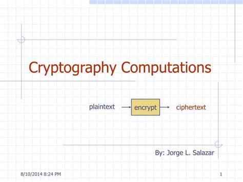 Ppt Cryptography Computations Powerpoint Presentation Free Download