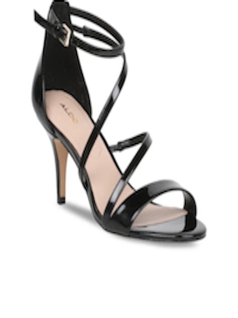 Buy Aldo Women Black Solid Sandals Heels For Women 7753384 Myntra
