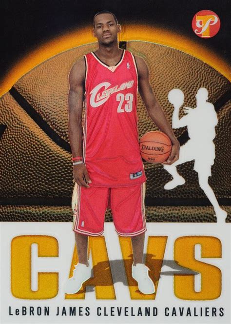 LeBron James 2003 Topps Pristine 101 Gold Refractor 99 BGS 9 5 Price